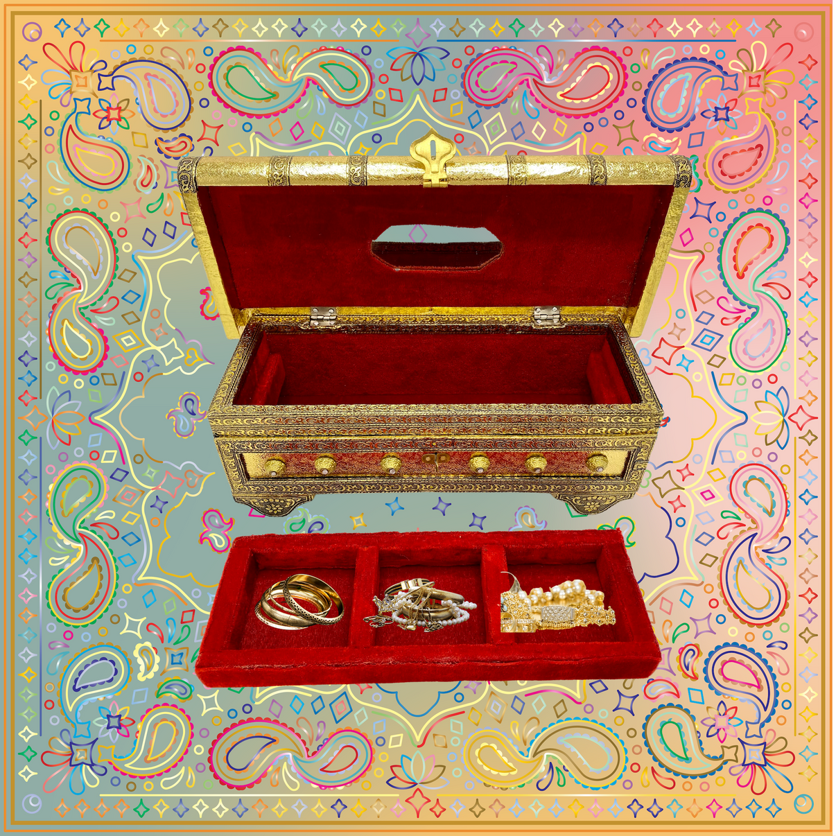 Treasure Chest Jewelry Box – Tortuna