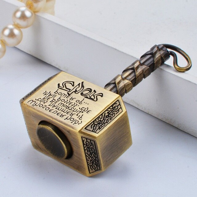 Dark World Thor Battle Hammer Fidget Spinner – Tortuna