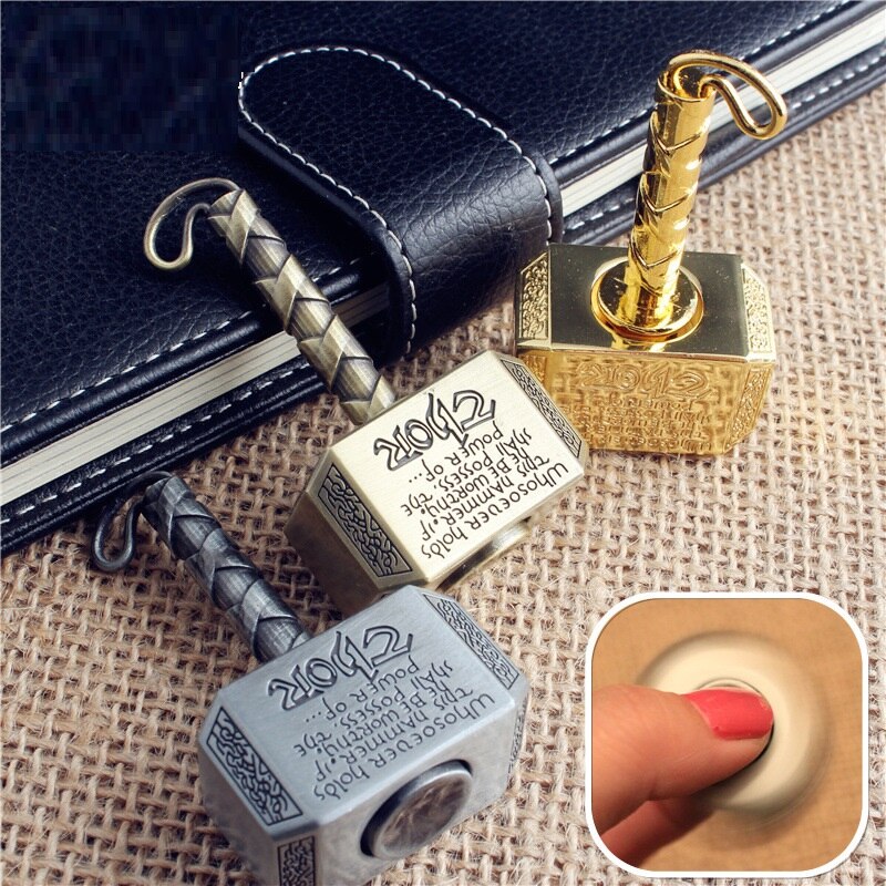 Dark World Thor Battle Hammer Fidget Spinner – Tortuna